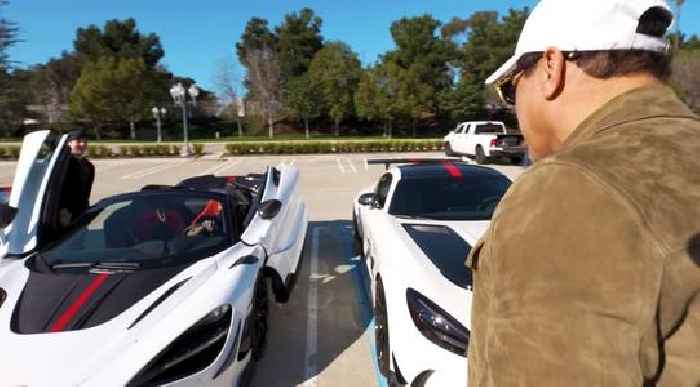 Manny Khoshbin Tests Out Modded Mercedes-AMG GT Black - One News Page