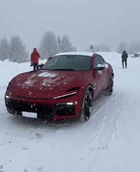 Ferrari Purosangue: The Ultimate Luxury SUV Filmed on - One News Page