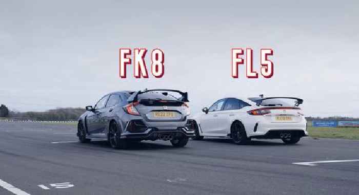 New Honda Civic Type R Drag Races Old CTR, Outcome Is - One News Page