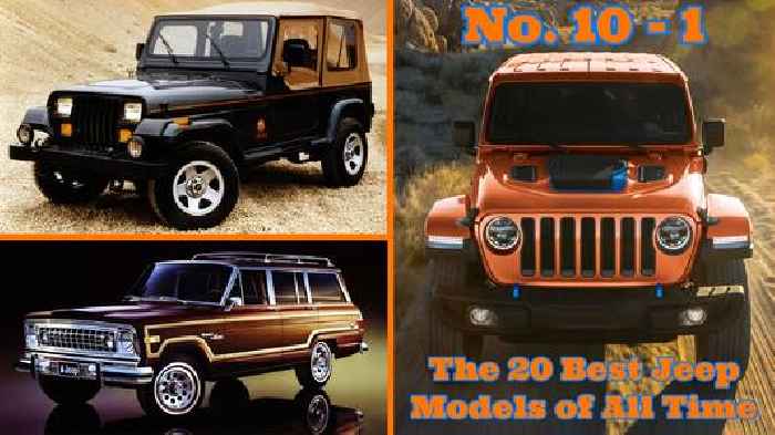 The 20 Best Jeep Models of All Time (No. 10 – 1) - One News Page