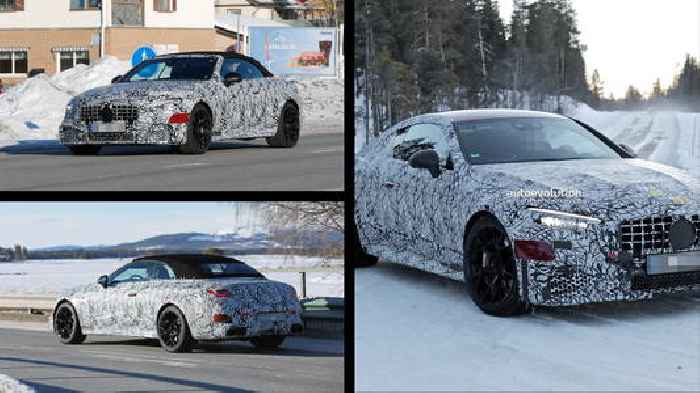 Mercedes-AMG CLE 63 Convertible Keeps Its Rag Top Up, - One News Page