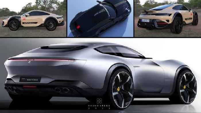 Ferrari Cross Daytona and Porsche 911 GT2 Dakar Seek - One News Page