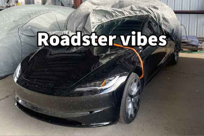 Tesla Model 3 Project Highland First Picture Leaks, - One News Page