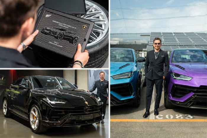 MotoGP Star Jorge Lorenzo Collects His New Lamborghini - One News Page