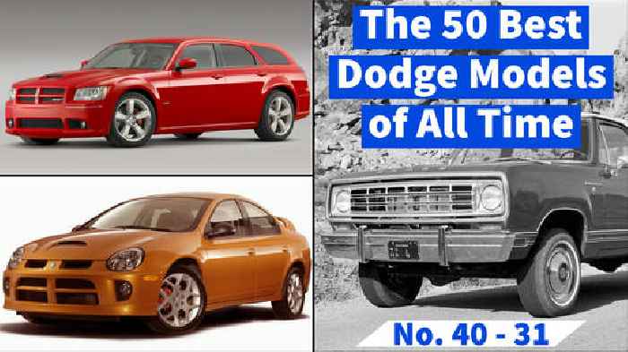 The 50 Best Dodge Models of All Time (No. 40 – 31) - One News Page