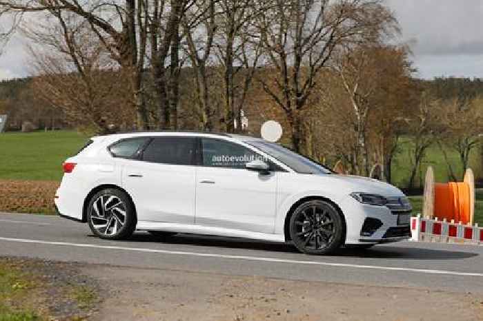 Upcoming Volkswagen ID.7 Wagon Makes Spy Photo Debut, - One News Page