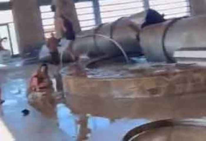 Disaster: HVAC System Collapses Into Indoor Pool at - One News Page