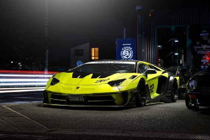 Lamborghini Aventador Heads to the Liberty Walk Gym, - One News Page