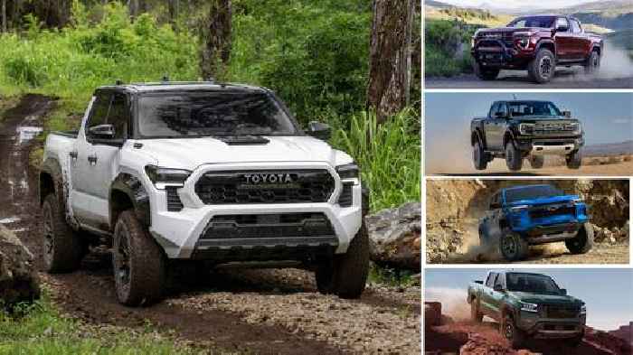 2024 Toyota Tacoma TRD Pro vs. Ranger Raptor, Colorado - One News Page