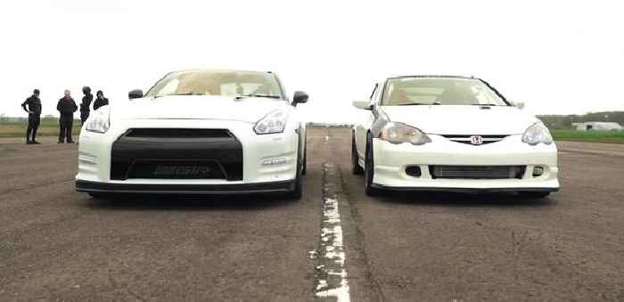 770 HP Honda Integra Type R Takes On 1,000 HP R35 - One News Page