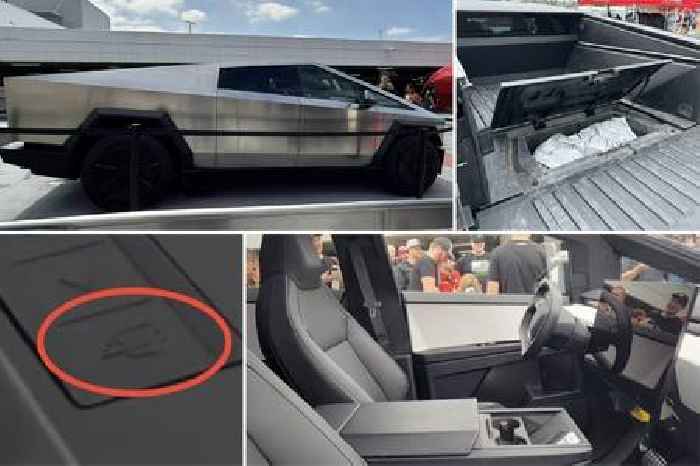 Production-Ready Tesla Cybertruck Shows Off Power - One News Page