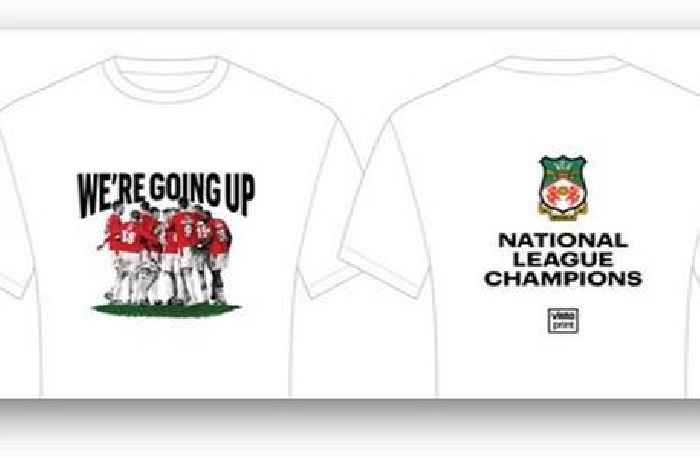 Wrexham AFC giving away 2,000 limited edition T-shirts - One News Page