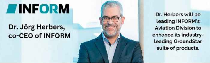INFORM Announces Leadership Changes in Its Aviation - One News Page