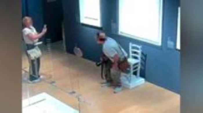 Museum's plea after couple break crystal-covered chair - One News Page