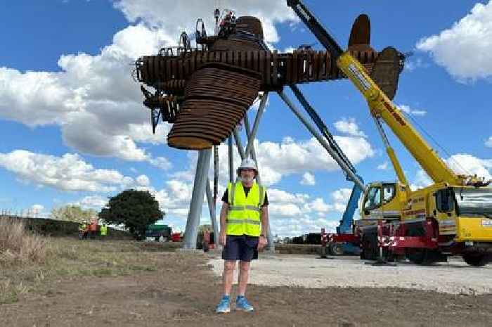 Son of Dambuster gunner travels across the world to - One News Page