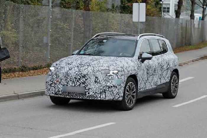 New 2026 Mercedes-Benz GLB EQ Spied Again Ahead of - One News Page
