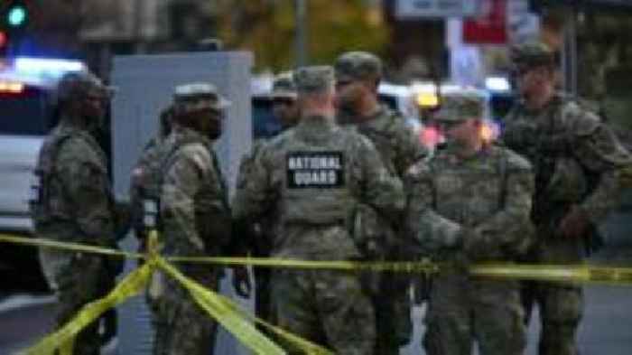 Watch: How the shooting of two National Guard members - One News Page