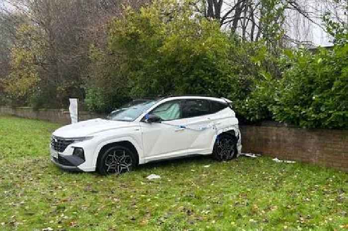 Police tape around car after Carmountside Crematorium - One News Page
