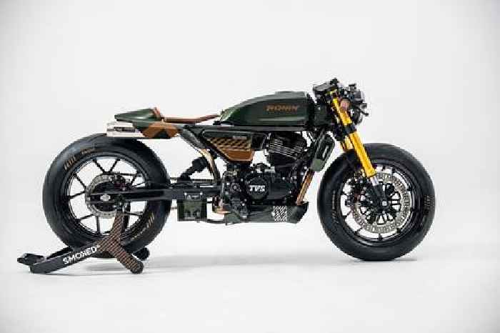 Kensai Is a TVS Ronin Cafe Racer Characterized by - One News Page