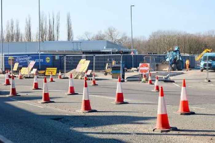 A53 delays as new Festival Park Lidl takes shape - One News Page