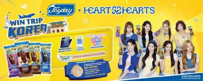 Yili's Joyday Names K-pop Group Hearts2Hearts as Brand - One News Page