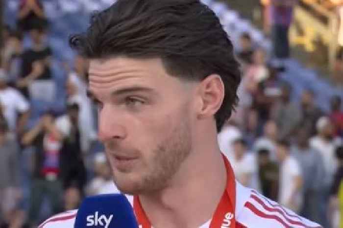 Declan Rice exposes three Arsenal players for - One News Page