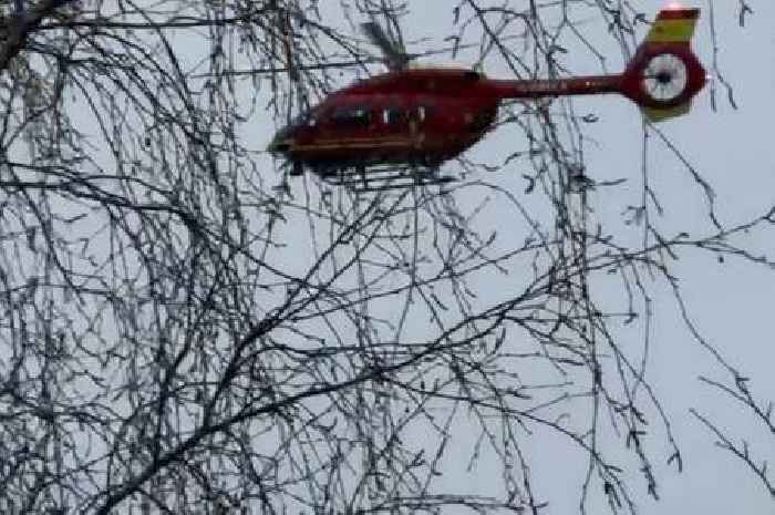 Live updates as air ambulance lands at Stoke-on-Trent - One News Page