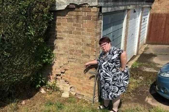 'My garage was smashed into by a worker - it could - One News Page