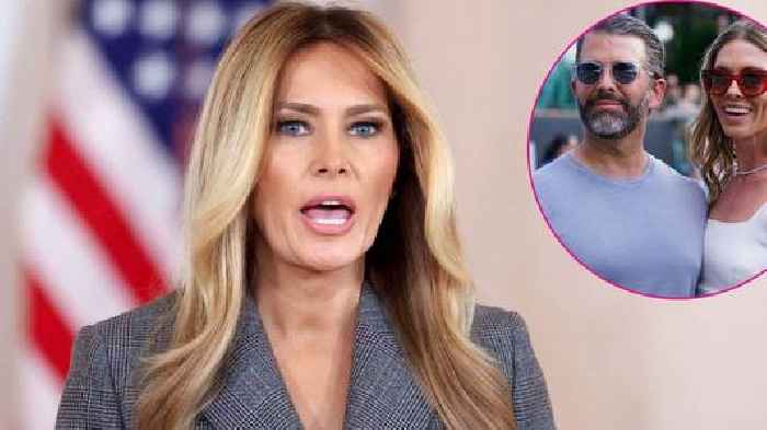 Melania Trump Skipped Don Jr.'s Wedding to Avoid - One News Page