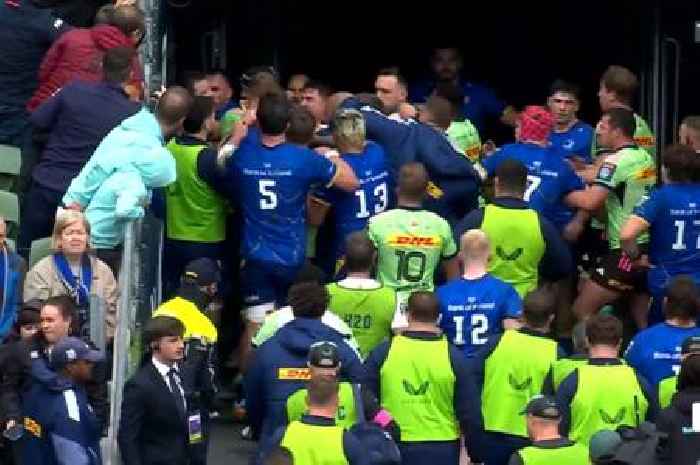 Feisty tunnel brawl caught on camera as 30 players - One News Page