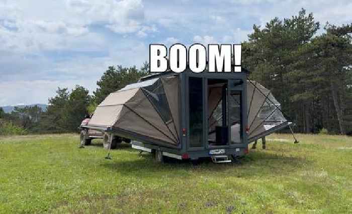 The Mini House Is a Compact Caravan that Doubles in - One News Page