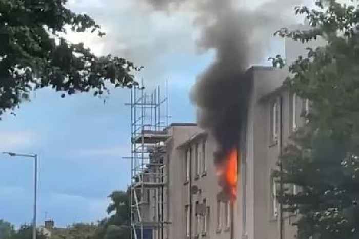 Woman 'falls from window' after Edinburgh flat fire as - One News Page