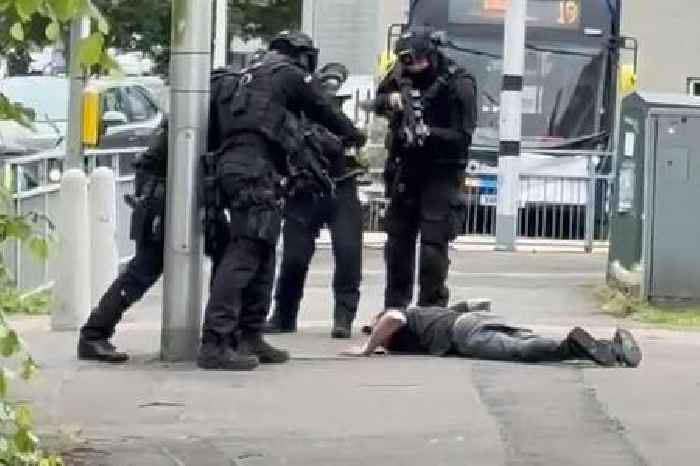 Man 'wielding weapon' arrested by armed police in - One News Page