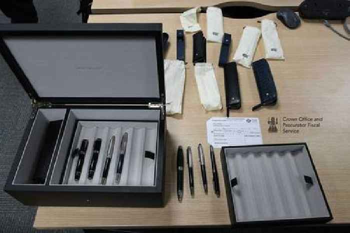 Peter Murrell's Montblanc pen haul worth staggering - One News Page