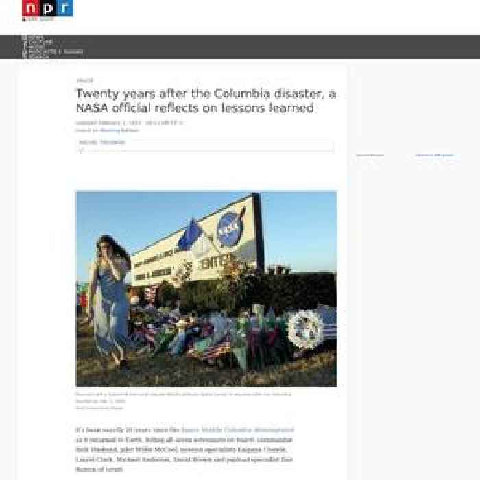 Examining the Space Shuttle Columbia disaster 2 - One News Page