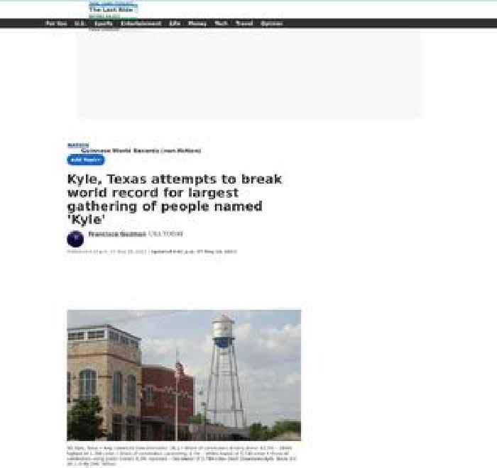 Kyle, Texas attempts to break world record for largest - One News Page